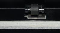 China Arm Board Steel Thorn Roller Sticker Cutting Machine 1350mm for sale