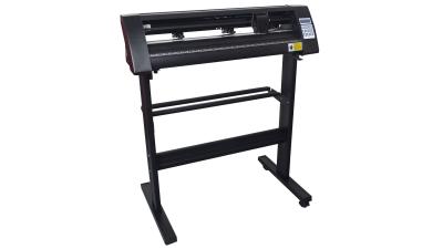 China Economical Al Casting Carriage Step Motor 28 Inch Vinyl Cutter 720mm Black Color for sale