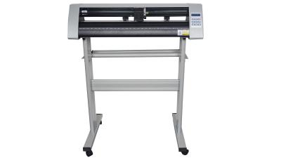 China Economical Al Carriage Car Step Motor Vinyl Cutter Plotter Black 1350mm for sale