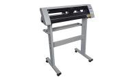 China Economical Al Carriage Car Step Motor Vinyl Cutter Plotter Black 1350mm for sale