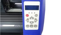 China Manual Contour 10m Accuracy 28 Inch Vinyl Cutter Plotter With ARM Board for sale