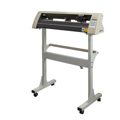 China Economic Casting Car Graph Plotter Vinyl Cutter Machine 28 Inch With Al Roller for sale