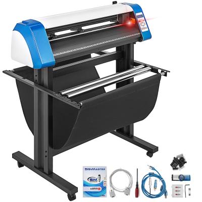 China High Precision 135cm Vinyl Cutter Machine Servo Motor Driver for sale