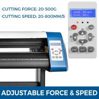 China High Precision 135cm Vinyl Cutter Machine Servo Motor Driver for sale