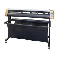 China Servo Motor 54 Inch 1350mm Vinyl Plotter Cutting Plotter Auto Contour for sale