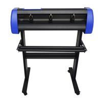 China USB COM Interface Vinyl Cutting Plotter Sticker Cutting Plotter With Servo Motor for sale