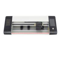 China Screen Vinyl Cutter Plotter Graphtec Sticker Cutting Machine Large LCD Screen for sale