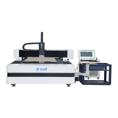 China E-CUT Fiber Laser Cutting Machine CNC For Metal Plate And Tube for sale