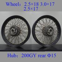 China Front Spoked Motorcycle Wheels Durable Universal Type For Biz Disc for sale