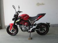 China Vertical 110KM/H Rush 200R Naked Sport Motorcycle for sale
