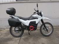 China Mechanical Start Spoke Wheel 72V Electric Motorcycle for sale