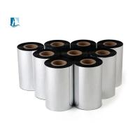 China 50*300 Customize Size Wax Resin Thermal Printer Carbon Ribbon for Card Slot Compatible for sale