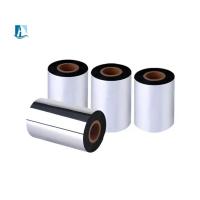China Colorful Thermal Transfer Jumbo Roll Wax Ribbon Resin Ribbon for Label Sticker Printer for sale