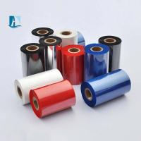 China 55mm*500m Wax Resin Thermal Transfer Ribbon for TTO Printer ISO9001/ISO14001 Approved for sale