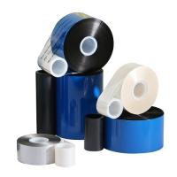 China 55mm*500m Wax Resin Thermal Transfer Ribbon for TTO Printer ISO9001/ISO14001 Approved for sale