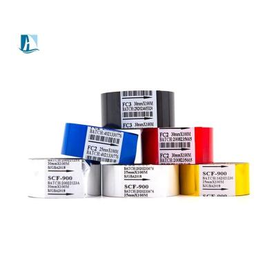 China Customized Hot Stamping Colored Foil for Cable Number Printing Fax Machine Compatible for sale
