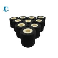 China 36X32 mm Thermal Transfer Ribbon Heating Film Hot Ink Roll in Yellow for Color Printer for sale