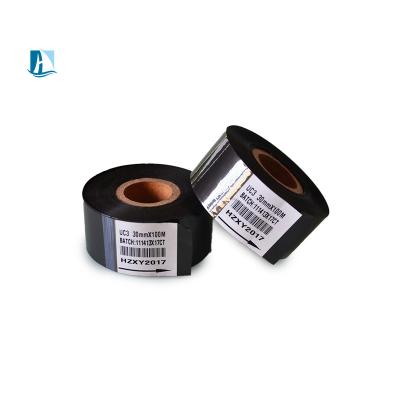 China Custom Size Scf900 Foil Black/Gold/Red Hot Stamping Ribbon for Label Printer and Food for sale