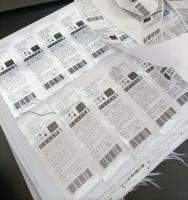 China Zerba Printer Used Washable Textile Resin Ribbon for Thermal Transfer Label Printing for sale