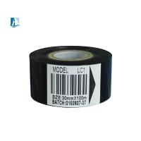 China UNIONCODING Black Hot Coding Foil for Batch Number and Text Labels at Affordable Cost for sale