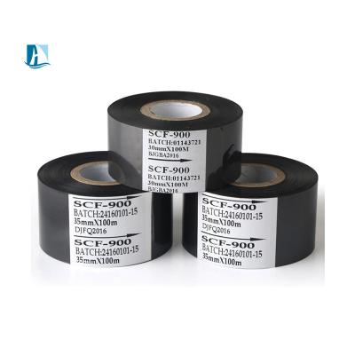 China 12mm Width Original Black Color Hot Stamp Ribbon Limited Availability Bargain for sale