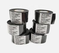 China SCF900 Thermal Transfer Ribbon for 25mm*100m Hot Foil Stamping on Label Printer Blue for sale