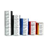 China Add a Pop of Color to Your Labels with 12mm A Grade Rainbow Hot Stamp Ribbon for sale