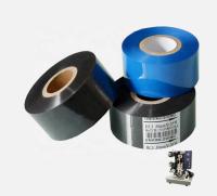 China 25mm*100m White PET Hot Foil Stamping Hardcover Book for Date Printer Ribbon FC3 SCF900 for sale