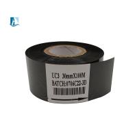 China SCF900 Black 30*100m Hot Stamp Ribbon For Custom Request With And A Grade for sale