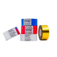 China Barcode Printer Compatible Silver Hot Stamping Foil LC1 25mm*100m for Label Packing for sale