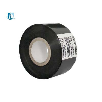 China 30*100 SCF900 Custom Black Ribbon Hot Stamping Foil for Barcode Printing High Demand for sale