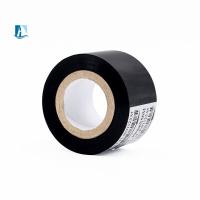 China 12mm Width SCF900 LC1 Type Black Hot date stamp Coding Foil for Perfect Printing Effect for sale