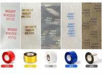 China A Grade Gold Rainbow Hot Stamp Ribbon Roll for Label Printing Shining Effect 961210 for sale