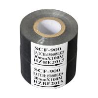 China 30*100m Black Color Hot Stamp Ribbon for Code Printer Applicable Equipment Typewriter for sale