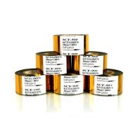 China PET Core Size 1 inch SCF900 Gold Hot Foil Stamping Rolls Marken Thermal Transfer Ribbon for sale