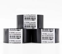 China Resin Wax Printer Ribbon for Hot Stamping Temperature 100C-160C 55*100m/122m Made for sale