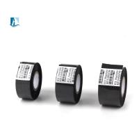 China Hot Stamping Foil 30mm*100m SCF900 Black White Gold Stamping Ribbon for Hot Date Stamping for sale