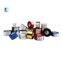 China Label Printer Compatible Sample Foil for Certified Thermal Transfer Ribbon Resin Hot Ink for sale