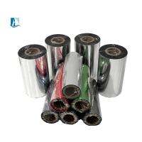 China Stylus Printer Compatible 55mm*100m Thermal Transfer Bar Code Ribbon Durable Material for sale