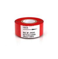 China COMPATIBLE 30mm*100m Thermal Transfer Ribbon for Hot Stamping and Printing Batch Code for sale