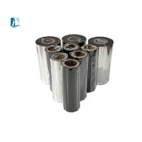 China 110mm*300m Black Wax Thermal Transfer Printer Ribbon for Barcode Printing Efficiency for sale