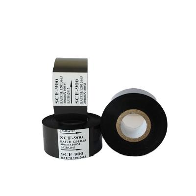 China 30mm*100m SCF900 LC1 Generic Barcode Ribbon Hot Print Stamp Foil For Expiry Date Printing for sale