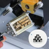China Customized Silver Hot Stamping Foil Printer for Labeling Applications Core Size 1 inch for sale