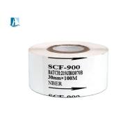 China SCF 900 Black Hot Stamping Foil Ribbon 30*100 for DY-8 HP241 HP241B and Performance for sale