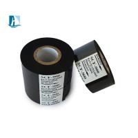 China 25mm Black Ribbon Thermal Ribbon for Hot Stamping Foil Printing Material Milk Package for sale