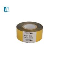 China 24mm Width Yellow Hot Stamping Ribbon 100m Length for Printing Date on Packaging Film for sale