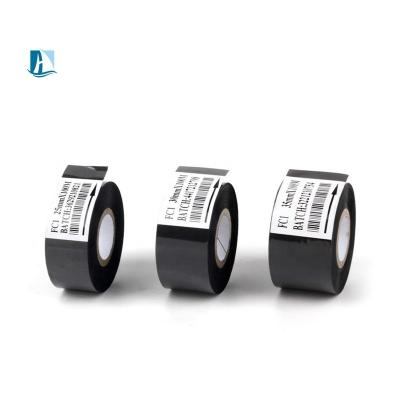 China COMPATIBLE 30mm*100m hot stamping ribbon for Print production date on food packaging for sale