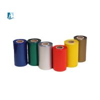 China COMPATIBLE 40mm*300m Printer Ribbon for Washable Heat Transfer Clothing Resin Gold Silver for sale