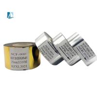 China High Durability 25mm 30mm*100m SCF900 PET Hot Foil Stamping Foil Rolls for Printing for sale