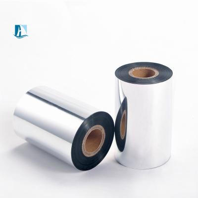 China Silver PET Hot Stamping Ribbon LC1 50mm*100m for Printing Machine and Packaging Film for sale